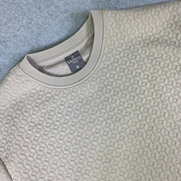 Saints Studio | Shirts | Saints Studio Textured Short Sleeve Tshirt ...